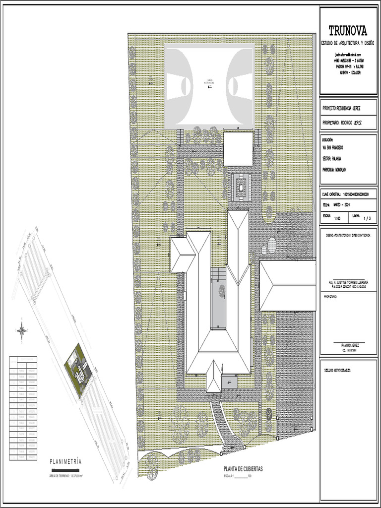 Planta Cubiertas | PDF