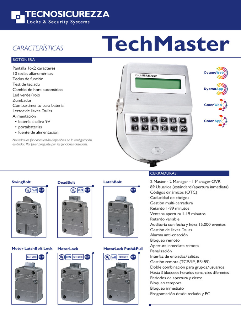 Ficha Técnica - Techmaster - Es - 2023 | Descargar gratis PDF | Ciencias de la Computación | De ...