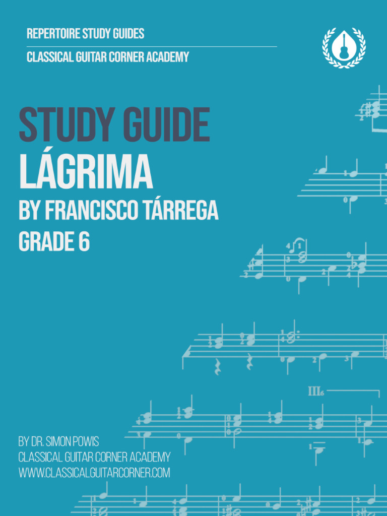 CGC Study Guide Lagrima by Francisco Tarrega-1 | PDF | Harmony ...