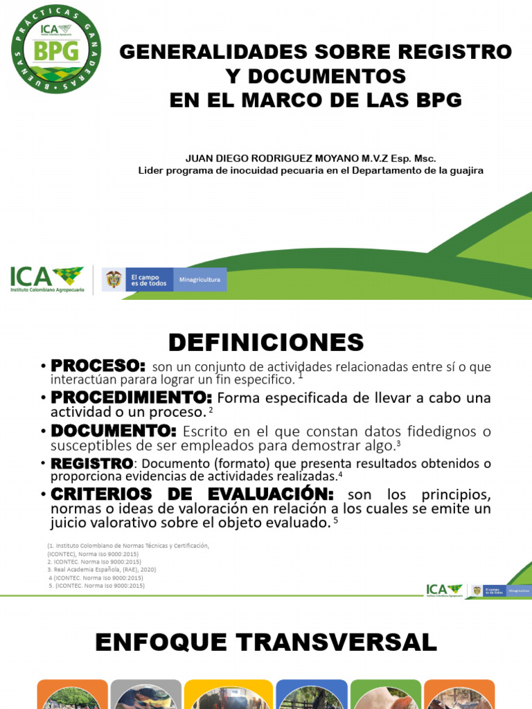 Registros y Documentos - Juan Diego Rodríguez | PDF | Medicina Veterinaria | Saneamiento