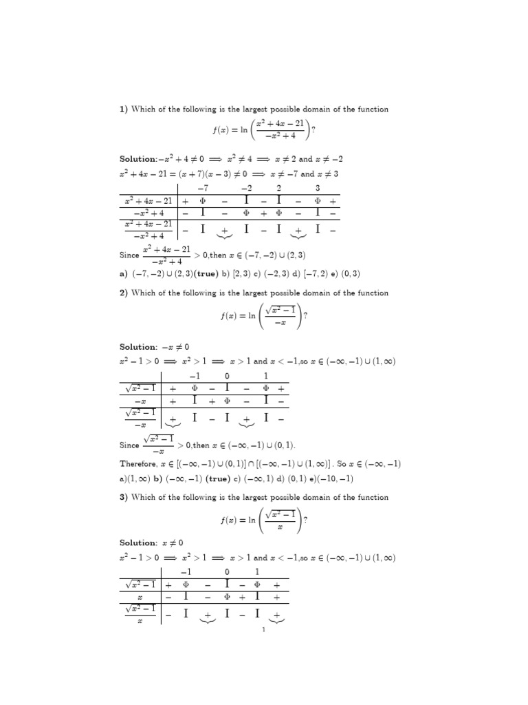 Math1 Vize Soruhavuzu | PDF | Function (Mathematics) | Elementary Mathematics
