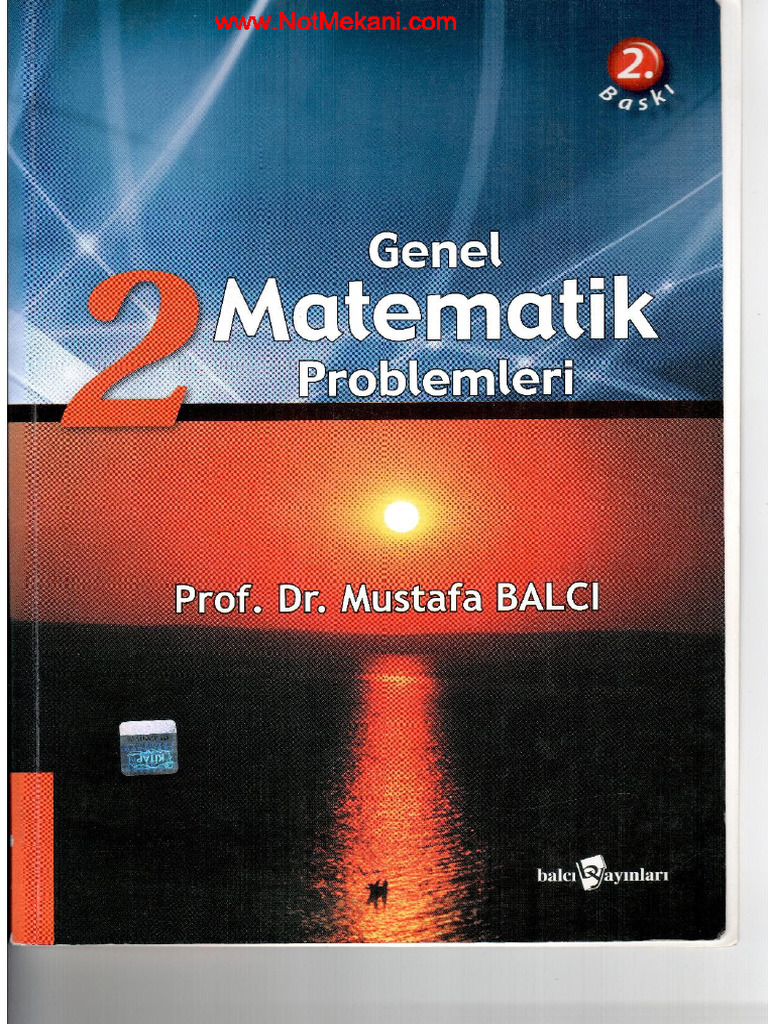 Genel Matematik 2 Problemleri | PDF