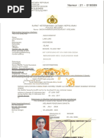 Contoh Format SKCK 2025 Terbaru | PDF