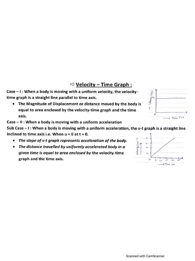 Class 9 CH Motion | PDF