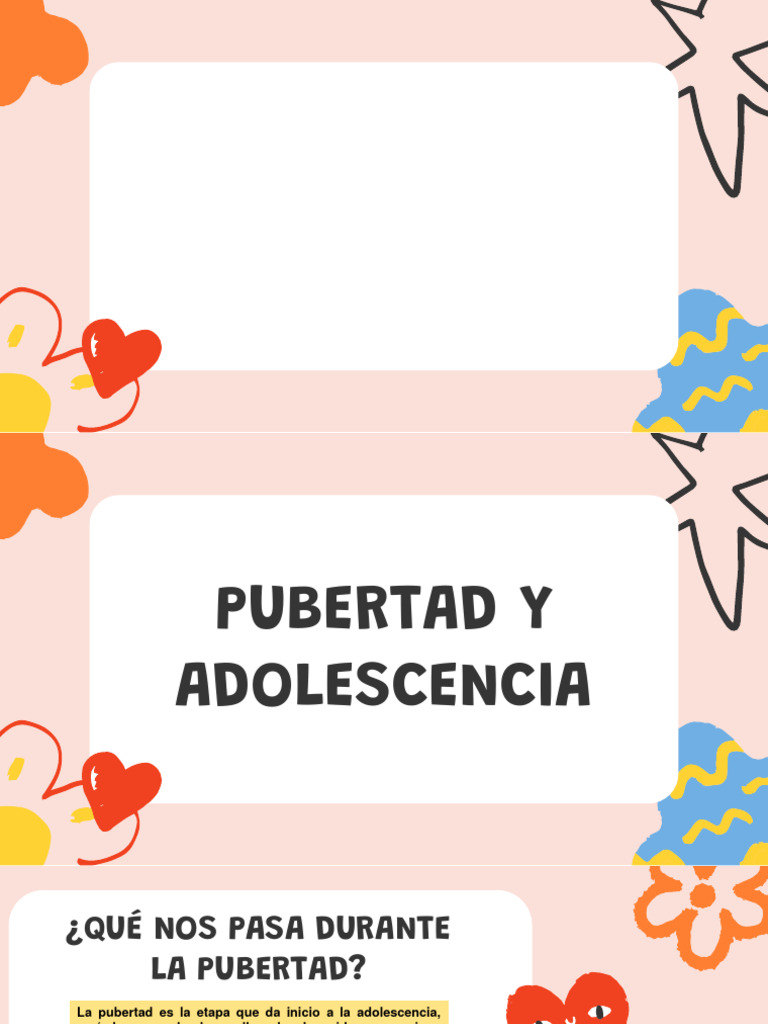 Cambios en la Pubertad y Adolescencia | PDF | Adolescencia | Las emociones