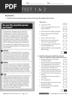 Think Level 2 Answer Key | PDF