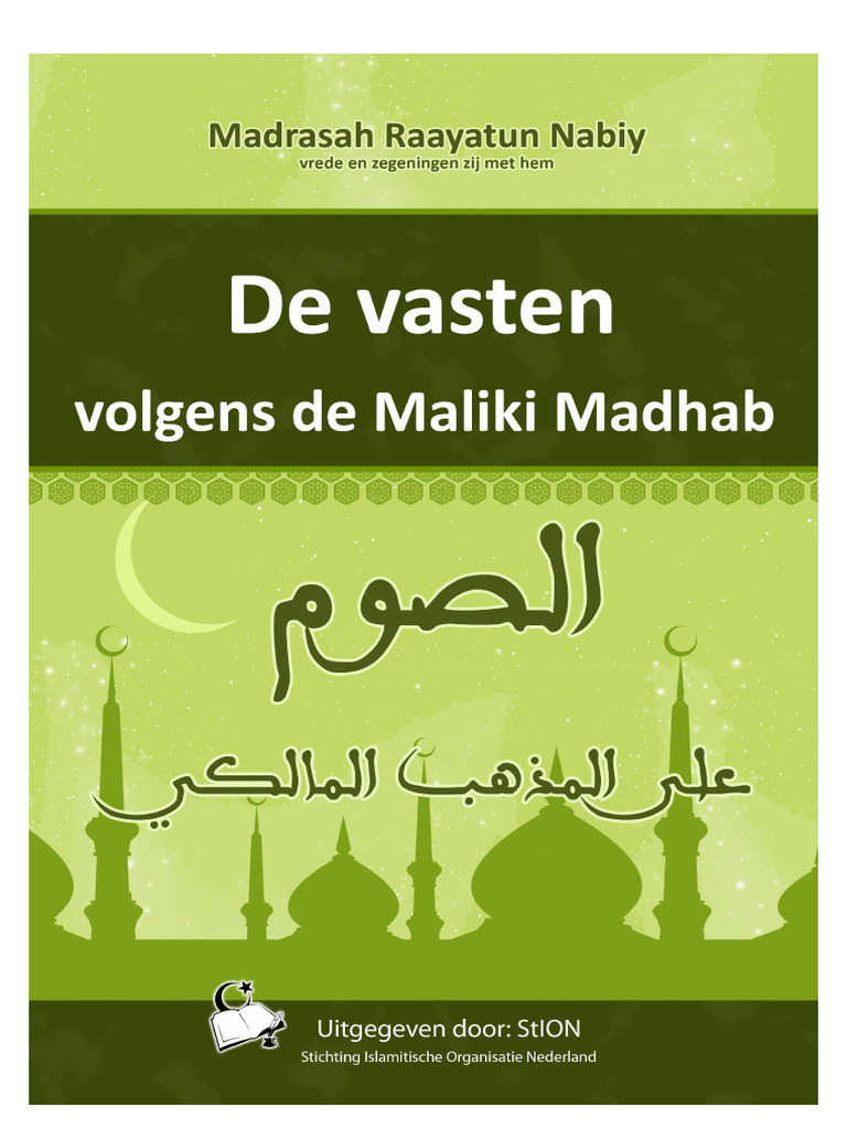 Open De-vasten-volgens-de-Maliki-Madhab | PDF