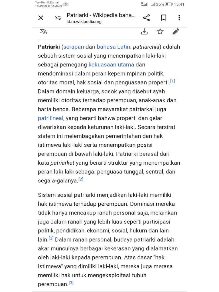 Budaya Patriarki Part Ii | PDF