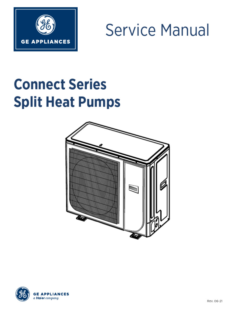 GE Connect Series Heat Pump Manual | PDF | Heat Pump | Air Conditioning