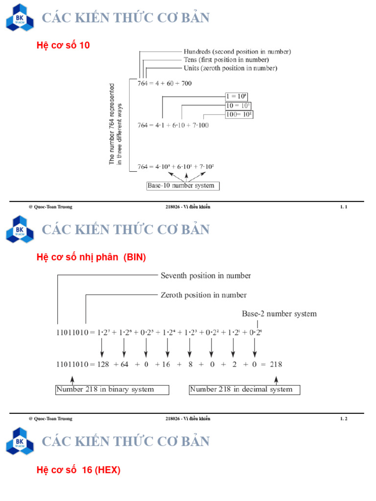 Phu Luc 1 - Các Kiến Thức Cơ Bản | PDF
