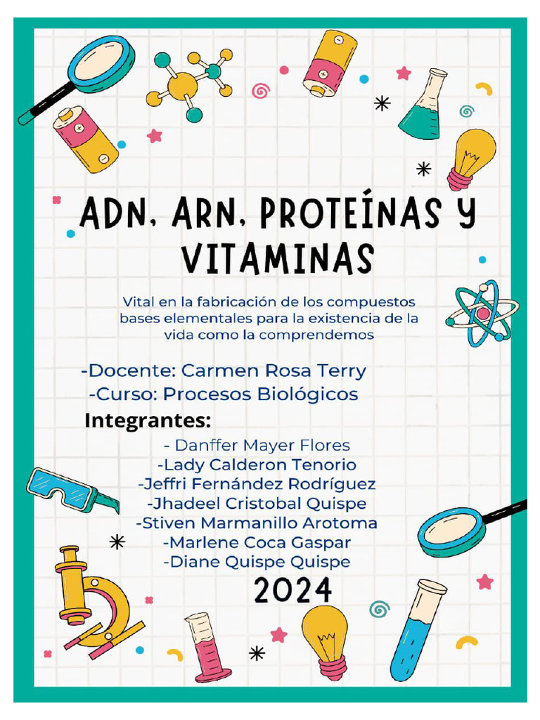 ADN ARN y Proteinas | PDF | Rna | Adn