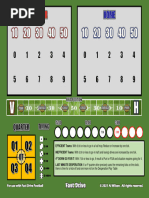 Fast Drive Football - Pro Scoresheet | PDF | Team Sports | American ...