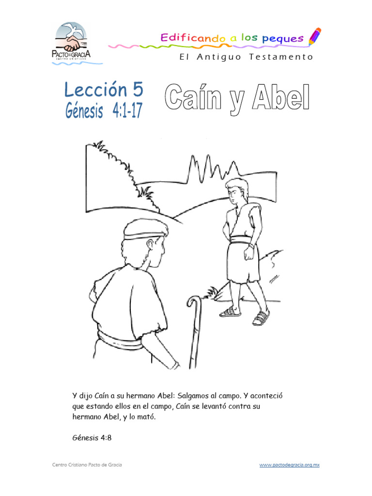5 Cain y Abel | PDF | Libro del Génesis | Adán y Eva