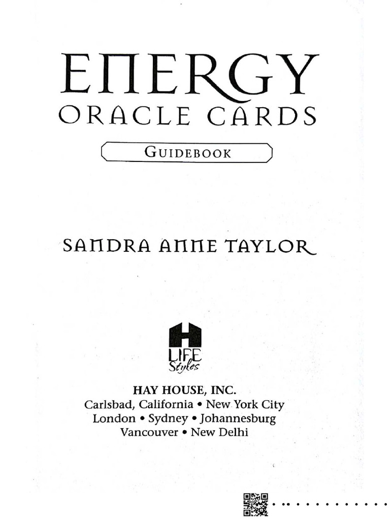 Energy Oracle Cards | PDF