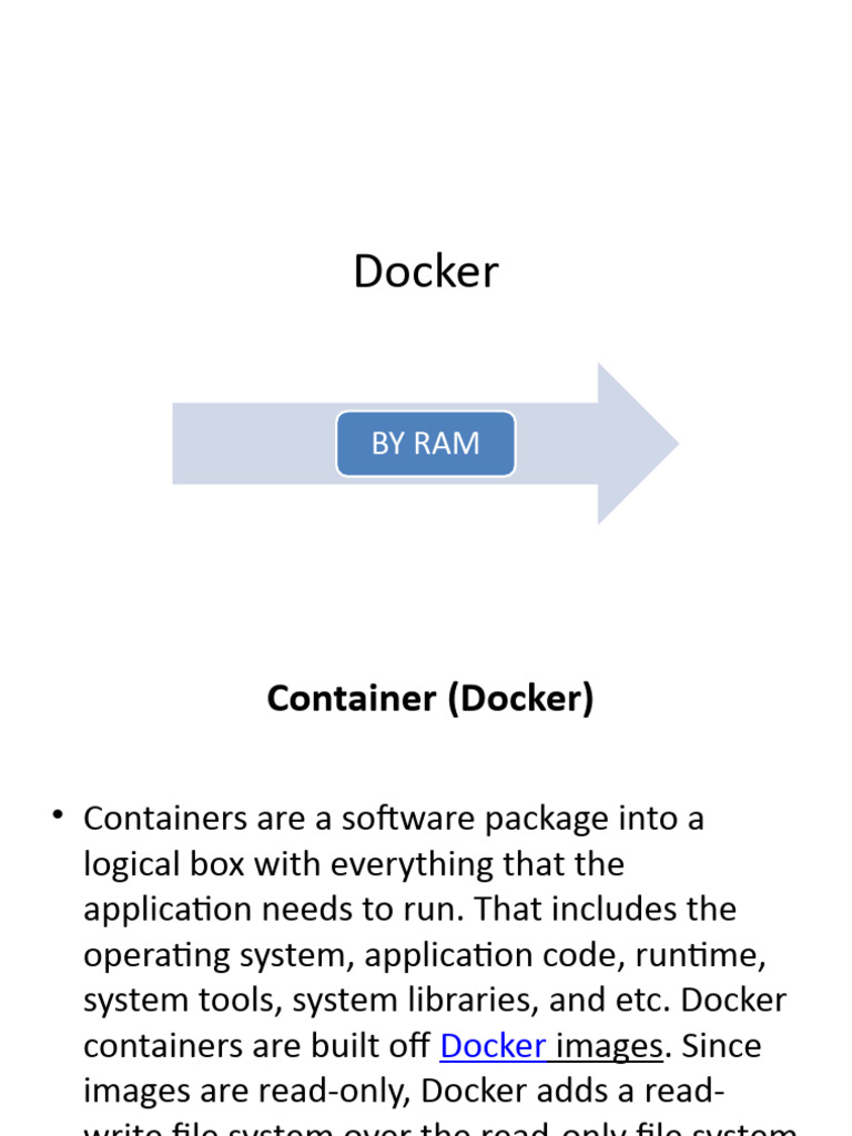 Docker Intro | Download Free PDF | Virtual Machine | Operating System Docker Intro | Download Free PDF | Virtual Machine | Operating System