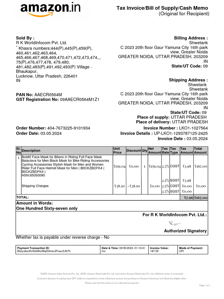 Invoice 2 | PDF | Invoice | Economies