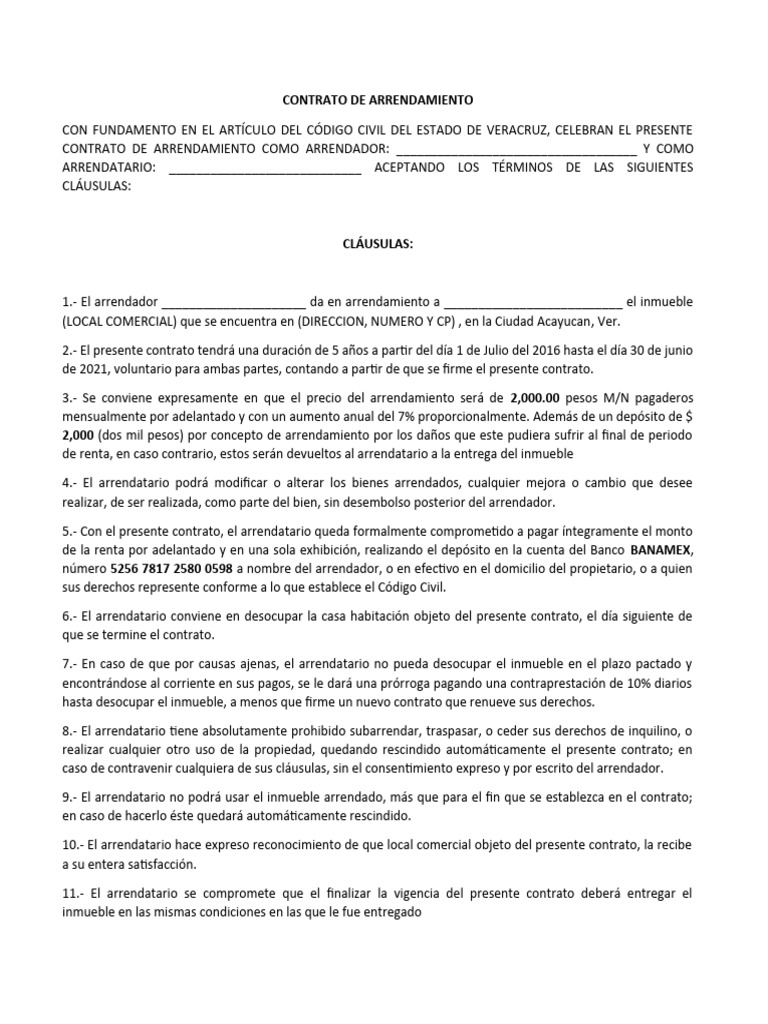 Formatos | Descargar gratis PDF | Derecho civil (sistema legal) | Derecho privado