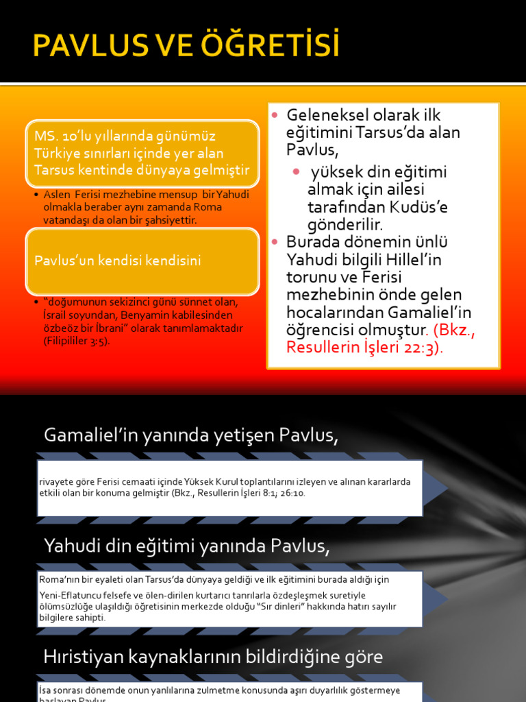Pavlus Ve Öğreti̇si̇ | PDF