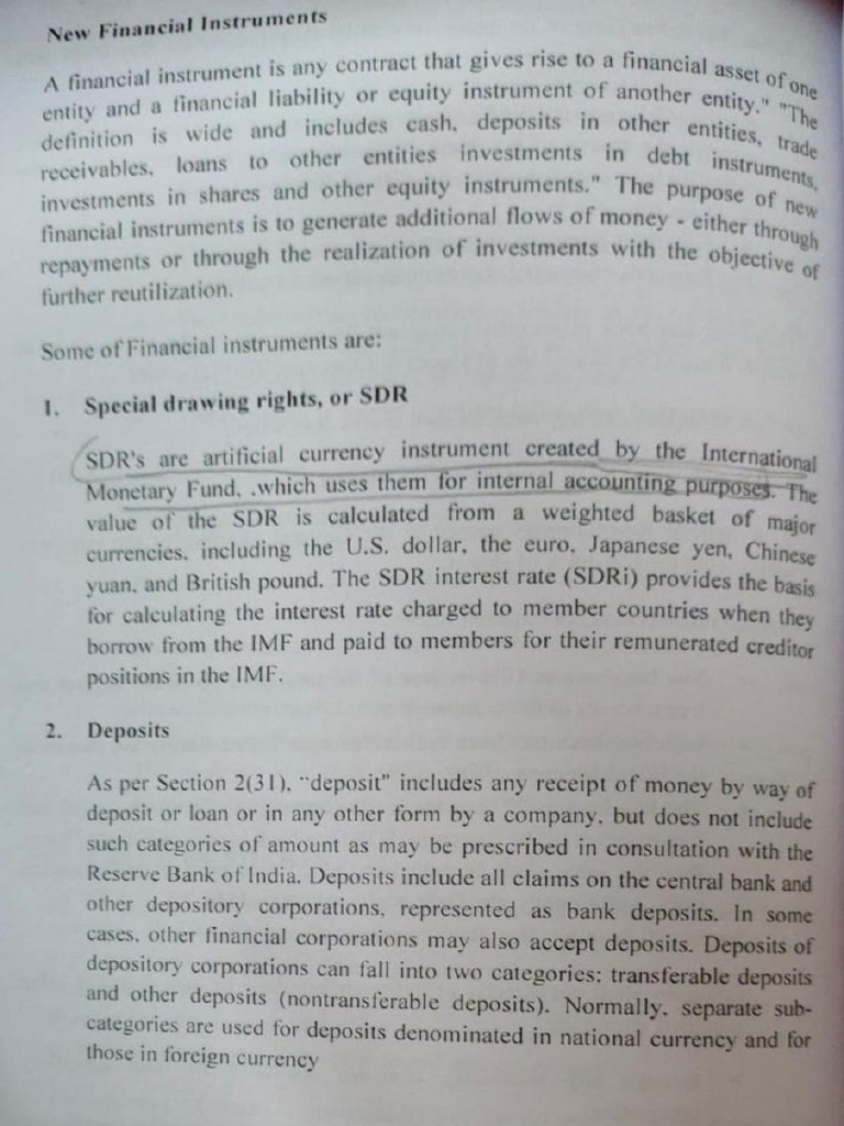 New Financial Instruments | PDF