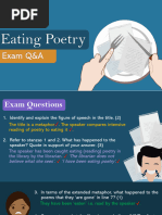 Analyzing Eve Merriam's "How to Eat a Poem" | PDF | Poetry