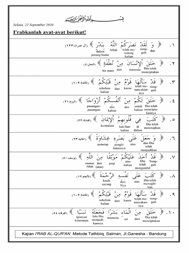 FIIL MADHI + FAIL - Mustatir Jawazan | PDF