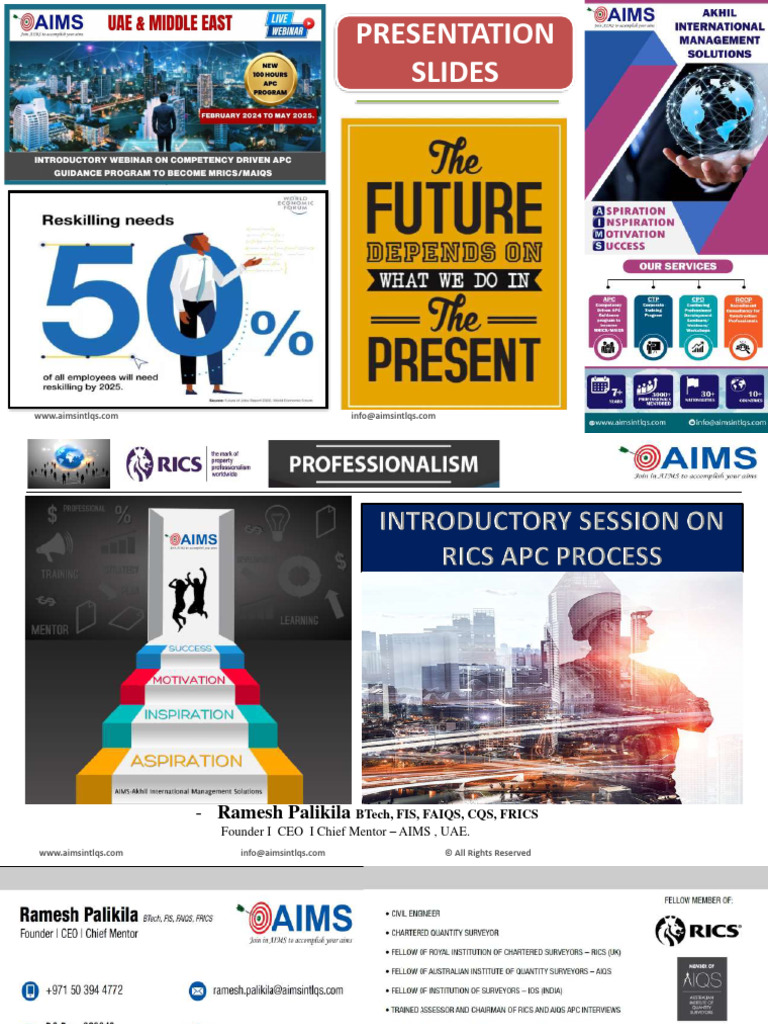 1.aims - Ibs On Rics & Aiqs - Apc Process - 09 Feb 2024 - Email | PDF