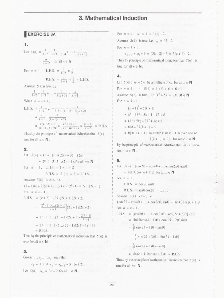 Algebra Ch03 | PDF