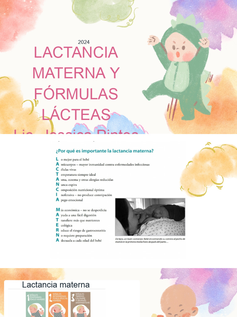 Lactancia y Fórmulas Lácteas | PDF | Amamantamiento | Leche