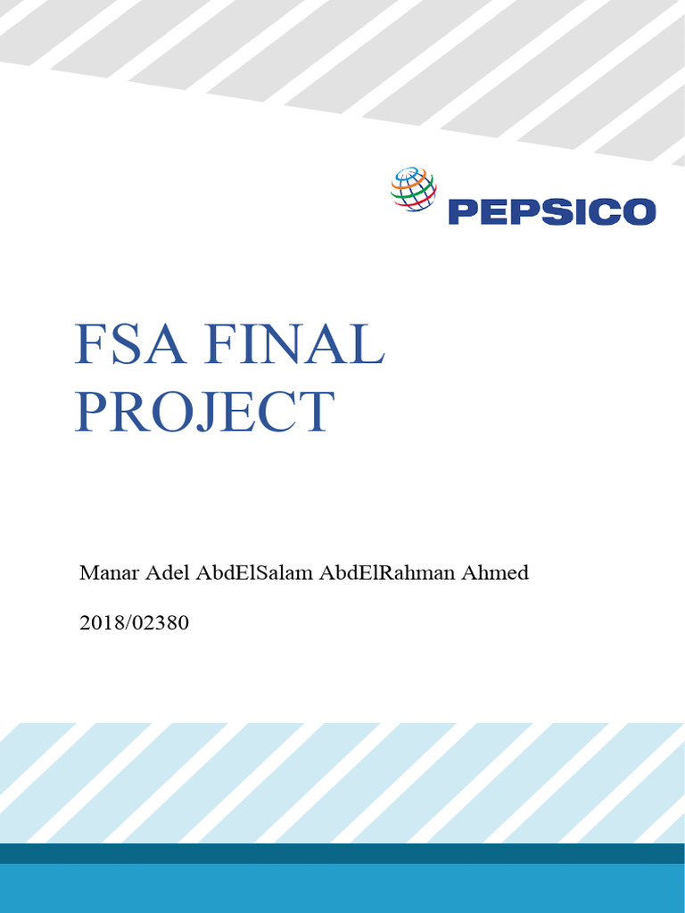 Pepsico Proj Min | PDF | Equity (Finance) | Pepsi Co