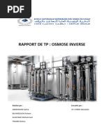 Osmose Inverse : Concepts et Schémas | PDF | Osmose | Opération unitaire