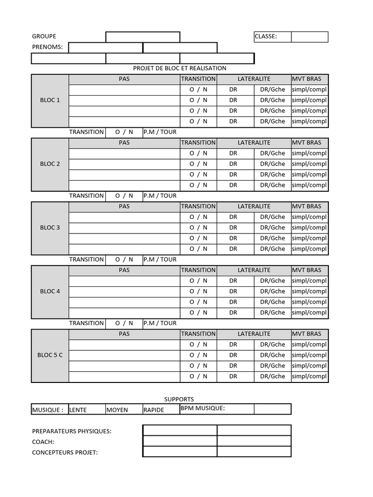 Fiche Projet Step 3M | PDF