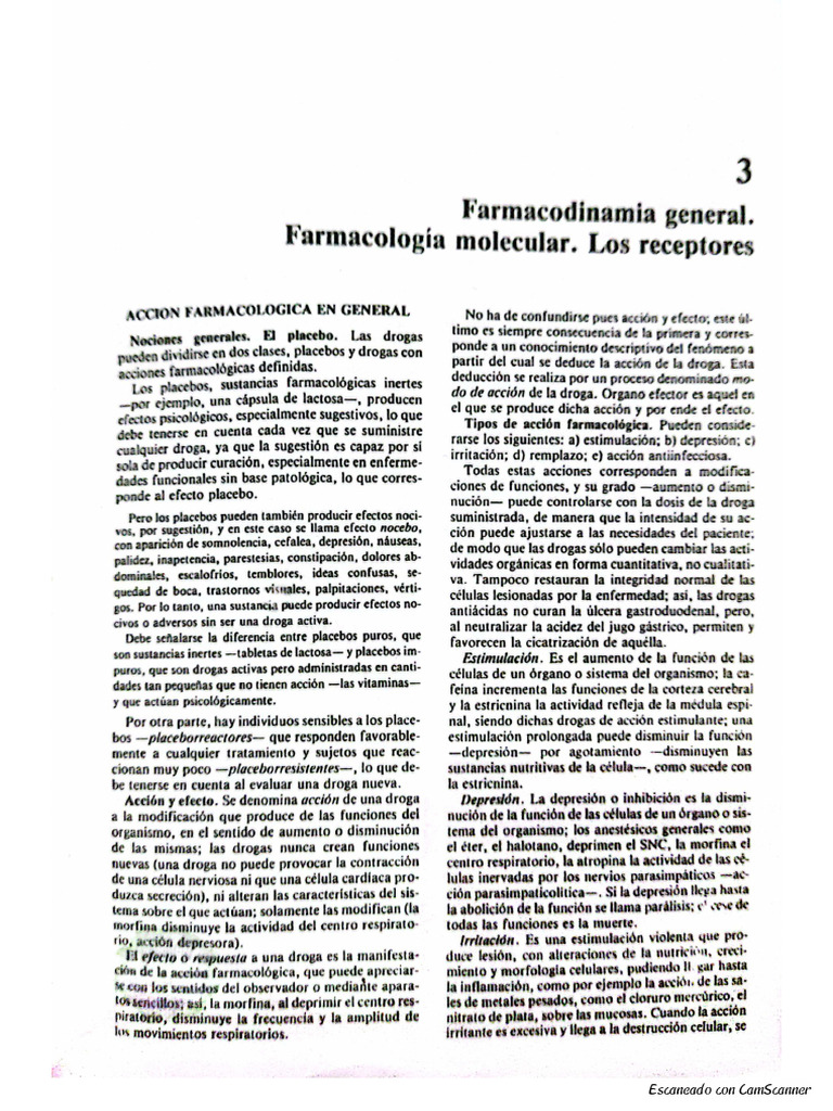 Tema 3,4,5 Farmaco | PDF