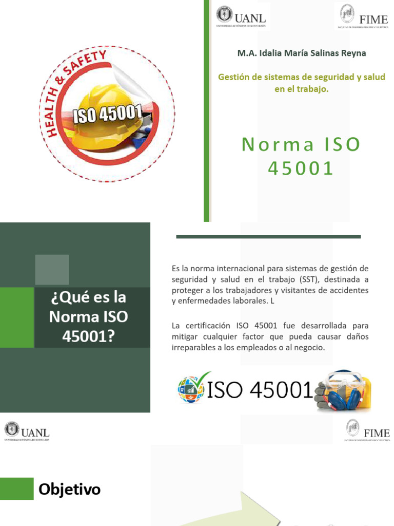 Iso 45001 | PDF | Seguridad y salud ocupacional