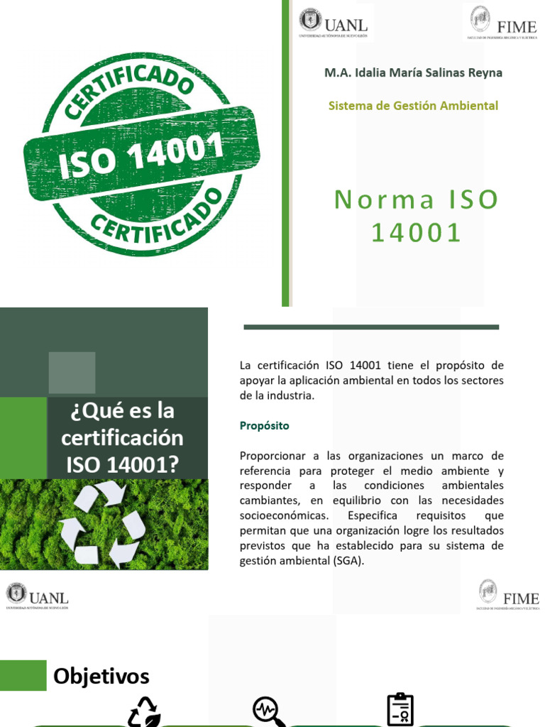 Iso 14001 | Descargar gratis PDF | Economias | Business