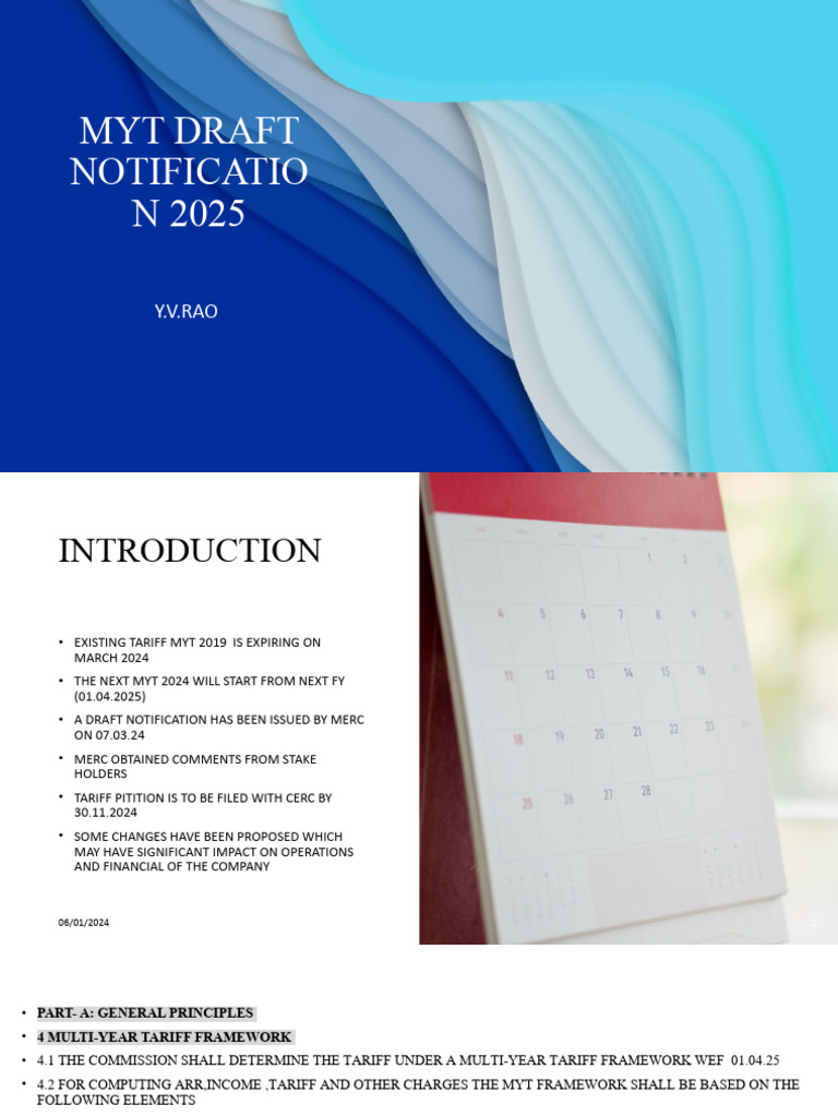 Tariff Notification | PDF | Expense | Taxes