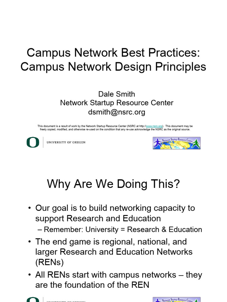 01.1 Campus Design Principles | PDF | Router (Computing) | Computer Network