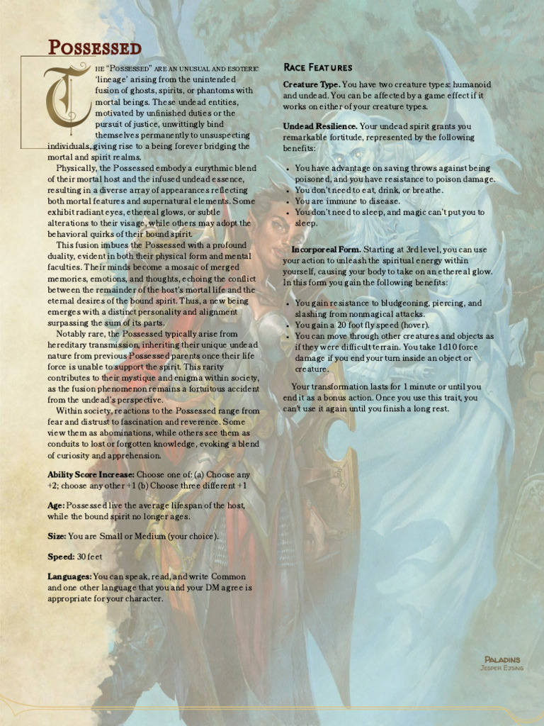 The Possessed - The Homebrewery | PDF | Ghosts