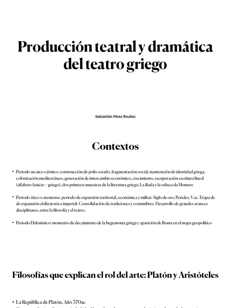 Teatro, Tragedia y Poética en Grecia | PDF | Tragedia | Antigua Grecia