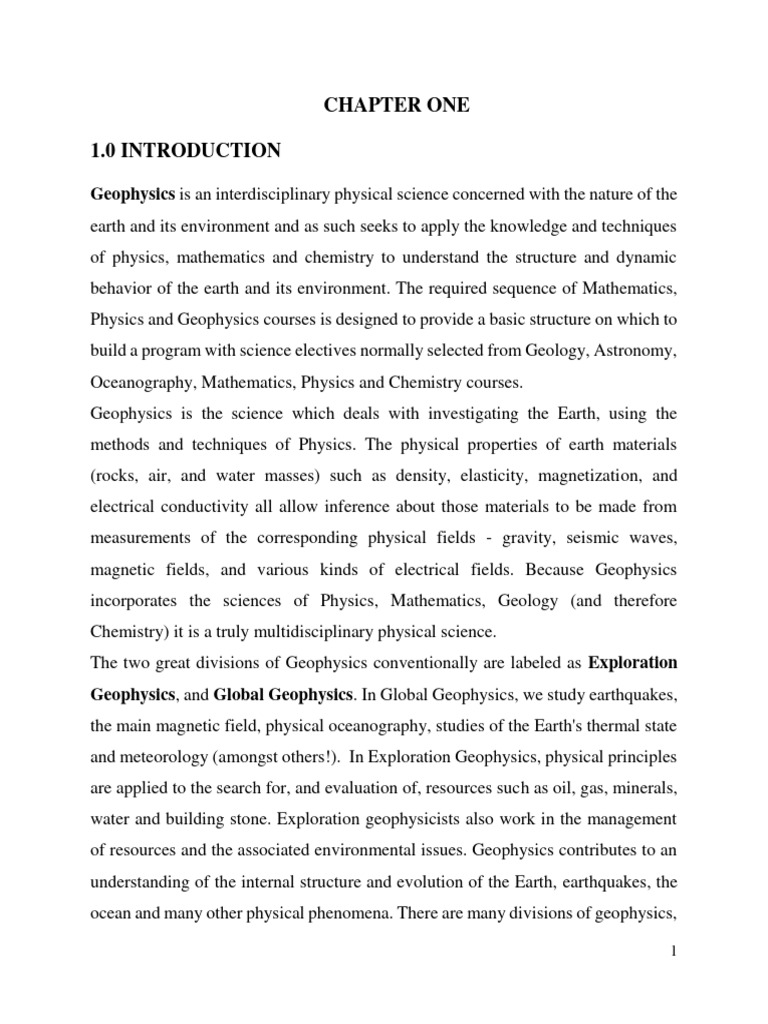 Gravity Method in Geophysical Exploration | PDF | Geophysics | Earth ...