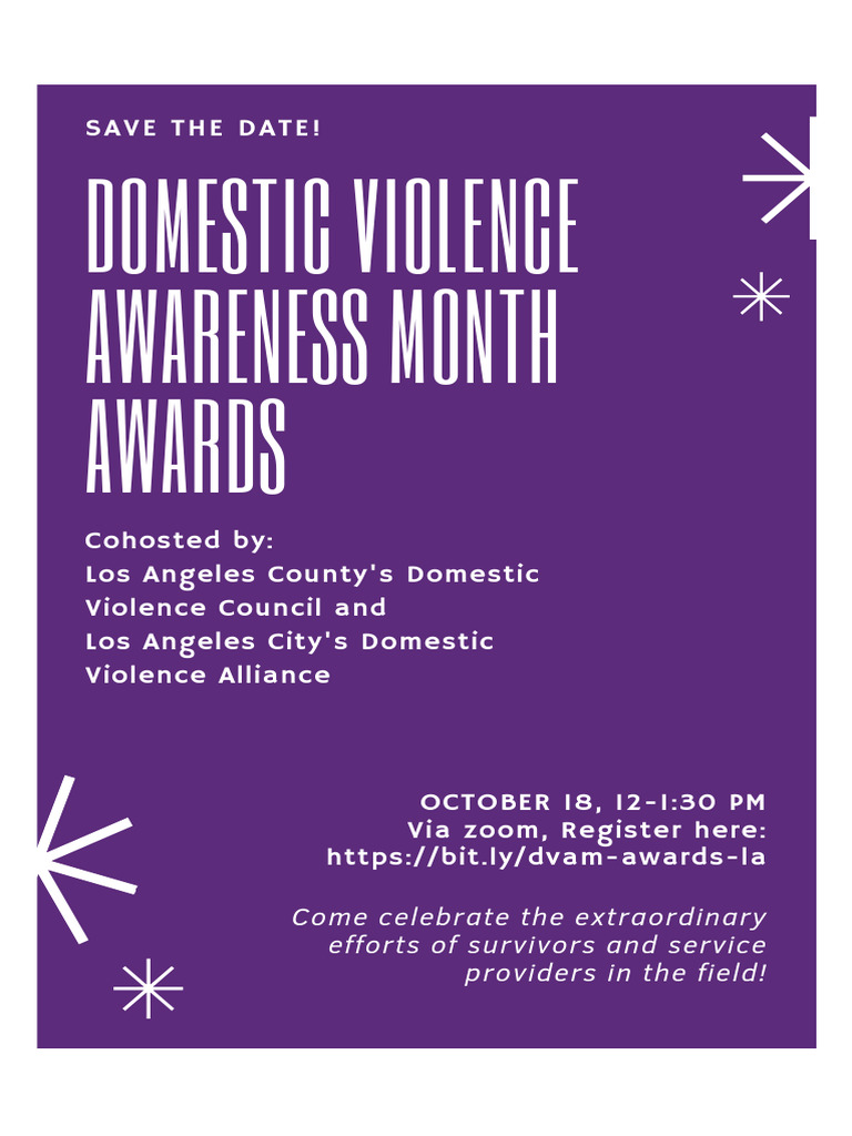 LA Domestic Violence Awards Event | PDF
