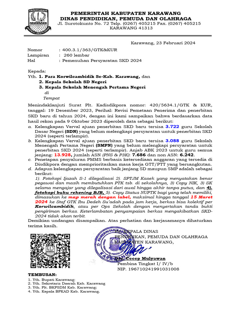 Pendataan GTT 2024 PMMS Baru BC Gabungan SD | PDF