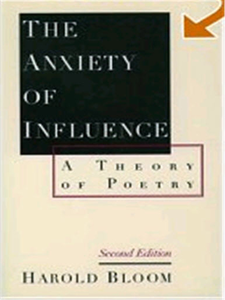 Harold Bloom The Anxiety of Influence A | PDF