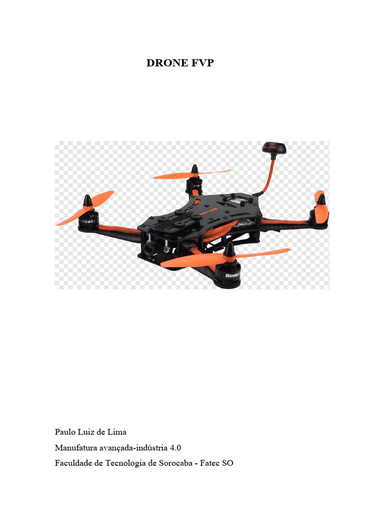 Drone FPV | PDF | Veículo aéreo não tripulado | Telemetria