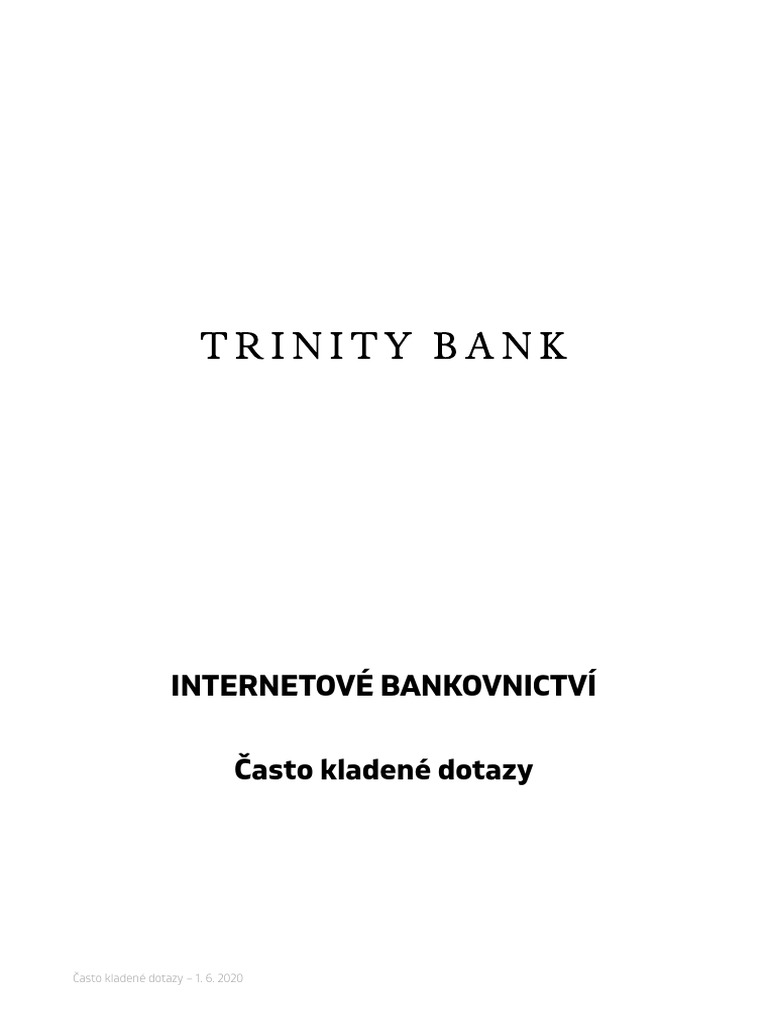 Trinity - Ib Casto Kladene Dotazy | PDF