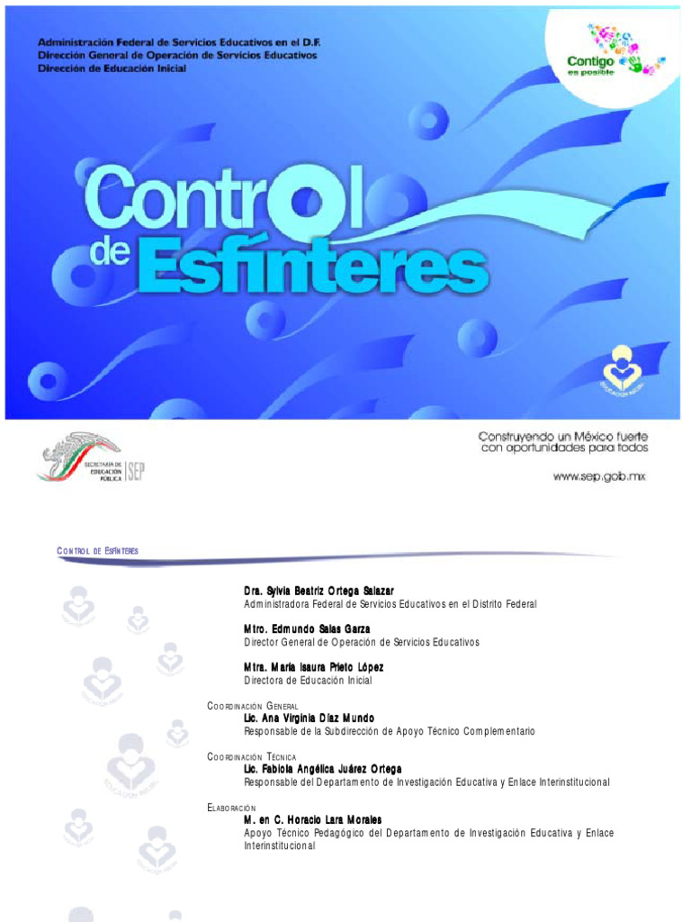 Manual de Control de Esfínteres | Descargar gratis PDF | Aprendizaje ...