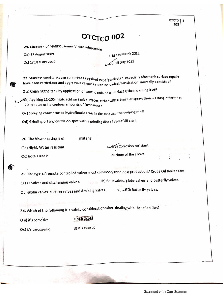 Octo Exit Exam Ques Ans | PDF