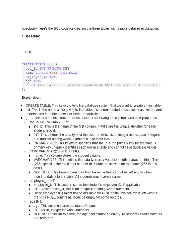 Create It in More Explanation | PDF | Computing | Data Management