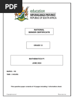 Mathematics P1 November 2023 | PDF | Mathematical Analysis | Mathematics