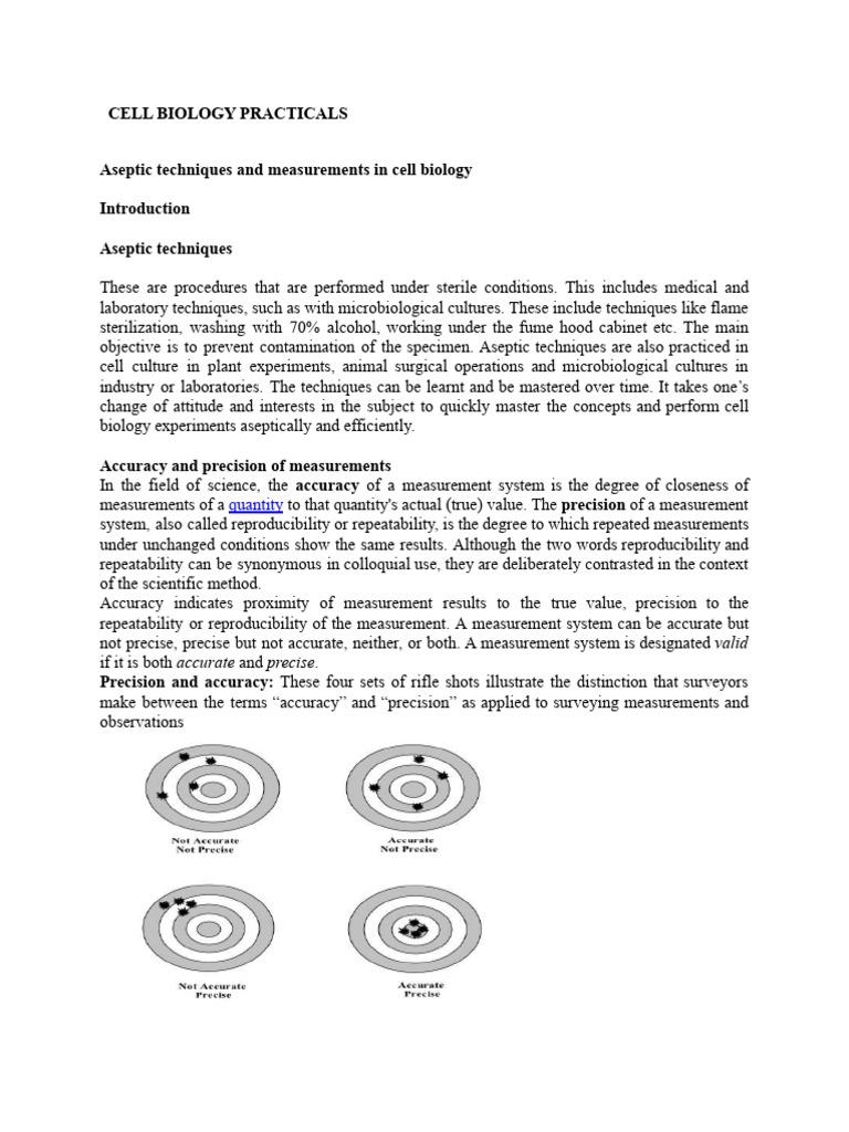 4 - SBT 1102 Cell Biology Lab Manual | PDF | Staining | Angular Resolution