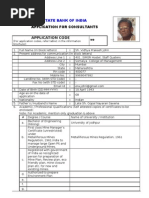 Service Regularisation Form | PDF